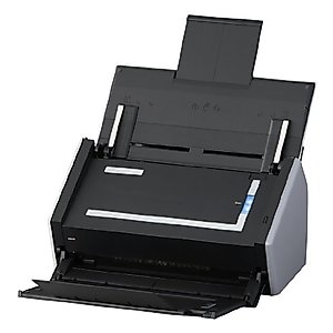 Fujitsu ScanSnap S1500 Scanner W/New Adapter, Cable, Cord, Scanned Page