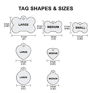 waaag Personalized Moutain Landscape Sunset Sunrise Pet ID Tags, Dog Tag, Cat Tag, Name ID Tag, Dog Collar Tag, Cat Collar Tag