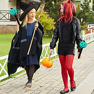 Teal Pumpkin Halloween Flashlight Glow Torch - Light Up Jack O Lantern Trick or Treat Accessory - Official Teal Pumpkin Project Gear, Let People Know your House is Allergy Freindly! Non-Candy Treat