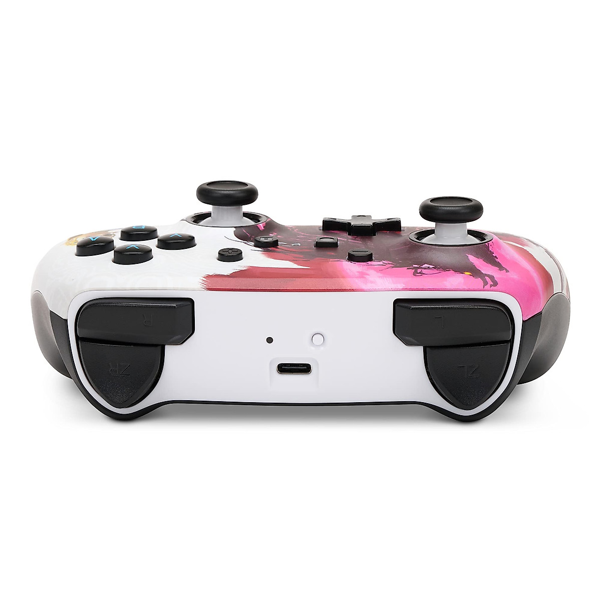 PowerA Enhanced Wireless Controller for Nintendo Switch - Blood Moon Zelda, Nintendo Switch Lite, Gamepad, Game Controller, Bluetooth Controller, Rechargeable - Nintendo Switch