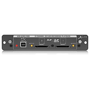 Behringer X-LIVE X32 Expansion Card for 32-Channel SD SDHC Card and USB Recording