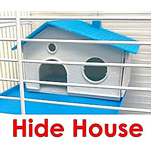 5 Floor Large Twin Towner Large Habitat Syrian Hamster Rodent Gerbil Mouse Mice Rat Wire Animal Cage
