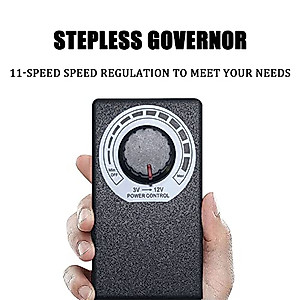 TTiiLoe Inline Duct Fan 2 Inch 50mm Ventilation Exhaust Booster 62 CFM Quiet Fan Filter Duct Kit 6W 12V Intake Fume Extractor Blower for Attic Kitchen Grow Tent (2 inch/50mm, Adjustable Speed)