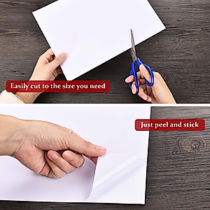 20 Pieces Vinyl Siding Repair Kit Self-Adhesive PVC Vinyl Tape for Vinyl Siding Fence Covering Cracks Holes Blemishes Tools