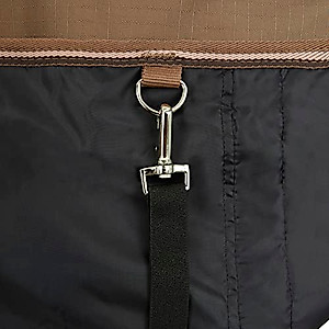 HORZE Glasgow Lightweight Waterproof Horse Turnout Blanket (100g Fill) - Cocoa Mocha - 75 in