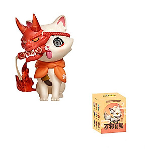 Magical Animal Series Blind Box Mystery Box Cute Collectible Figures Action Kawaii Model Birthday Surprise Random Trendy Room Desktop Decroration（1 Pack）