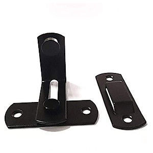 90 Degree Stainless Steel Bolt Special Door Lock, Right Angle Lock, flip Door Lock, arc Door Buckle, Wood Fence Door Lock