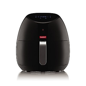 Bodum Melior Air Fryer with Digital Control Panel and 8 Presets, 169 Ounce, Black