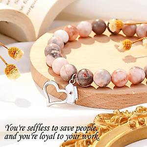 Dabem Nurses Week Gifts for Women, Nurse Accessories for Work Bracelets Appreciation Gifts for Nursing School, School Nurse Graduation Practitioner Gifts for Nurses