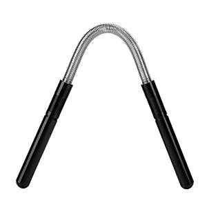 ZJchao Spring Facial Hair Remover, Stainless Steel Manual Hair Roller Epilator Beauty Spring Threading Tool for Removes Peach Fuzz, Chin, Cheek, Neck, Mustache (Black)