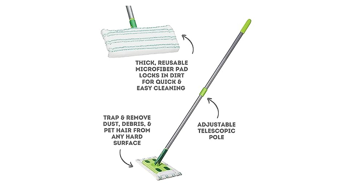 Quick Shine Floor Mop Kit - Sustainable & Easy Cleaning