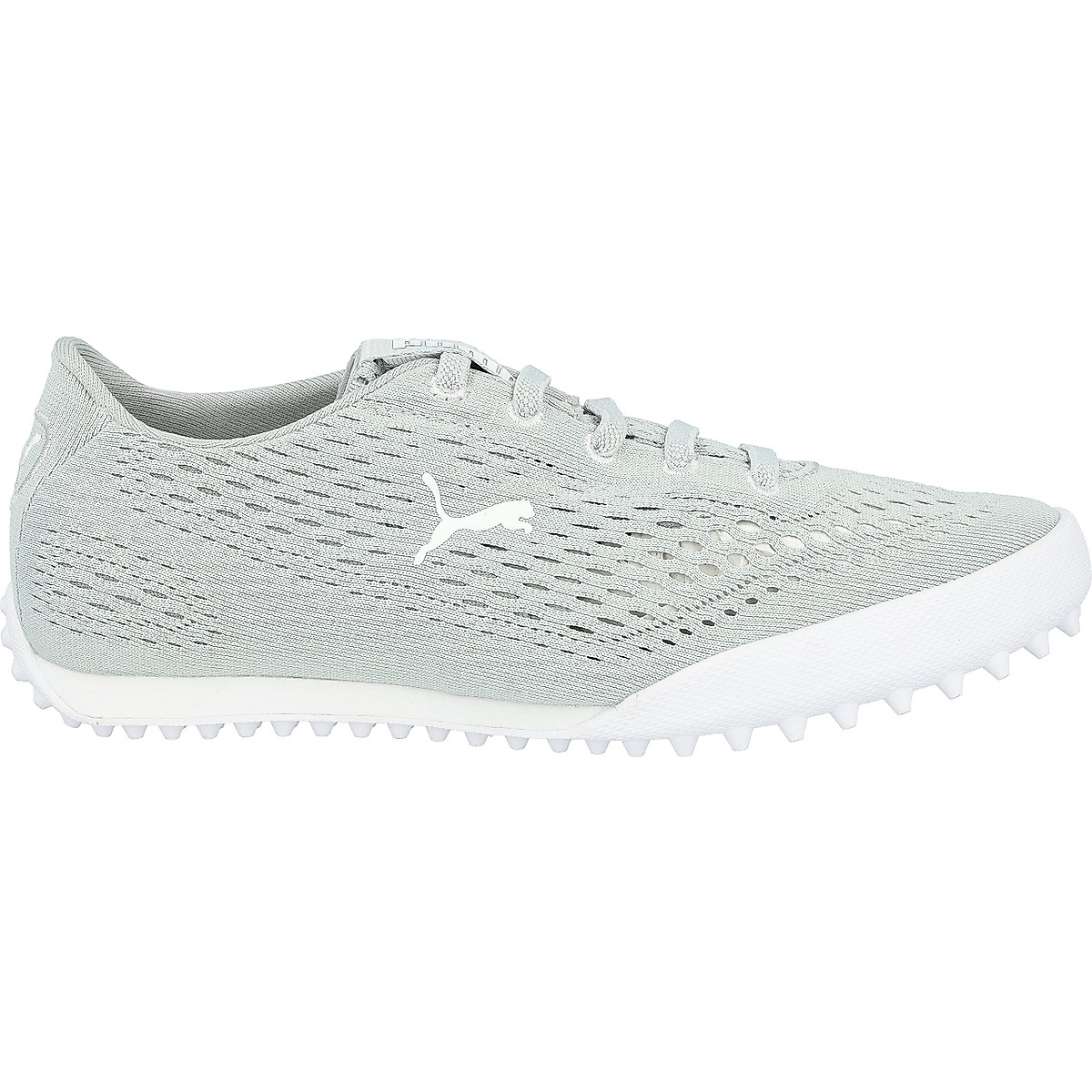 PUMA Women's Monolite Fusion Slip-On Golf Shoe, High-Rise White, 7.5