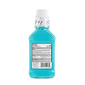 Amazon Basics Antiseptic Mouthwash, Blue Mint, 8.5 Fluid Ounces, 1-Pack (Previously Solimo)