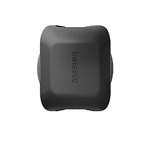 For Insta360 One RS Anti-Scratch Camera Lens Cover Silicone Case for Insta360 One RS Action Anti-Scratch Camera Accessories Black (Insta360 One RS, Black, RS01)