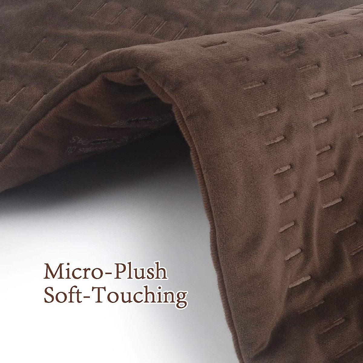 Electric Heating Pad for Back/Neck/Shoulders/Abdomen/Legs Pain Relief, Large Heating Pad with Moist & Dry Heat Therapy Options, 3 Temperature Settings, Machine Washable and Auto Shut Off- L180