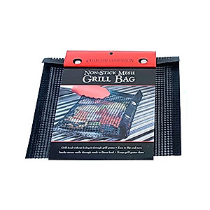 Charcoal Companion CC4142 Medium Non-Stick Mesh Grilling Bag