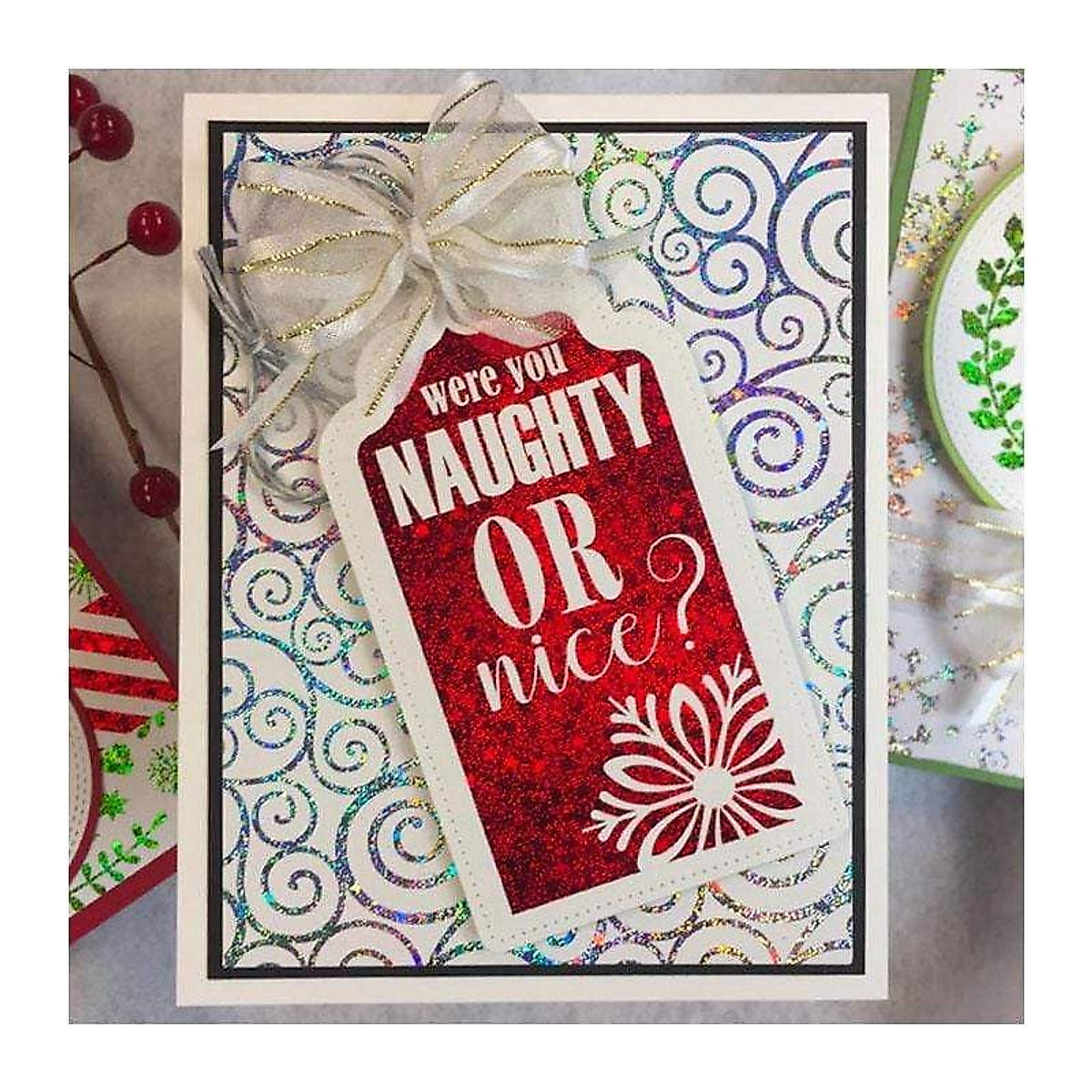 Gina K. Designs for Therm O Web Radiant Red Gina K Designs Fancy Foil 6"X8" 12/Pkg