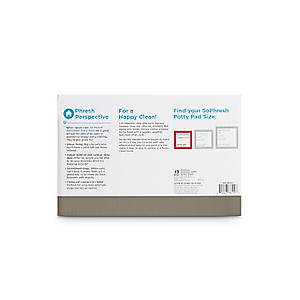 So Phresh Essentials Absorbent Potty Pads for Dogs, Count of 100