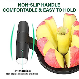 Pressure Absorbing Handles Apple Slicer and Lemon Squeezer, Easy to Use Kitchen Tool