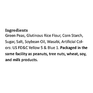 Hot Wasabi Green Peas 2 Lbs - Medley hills farm