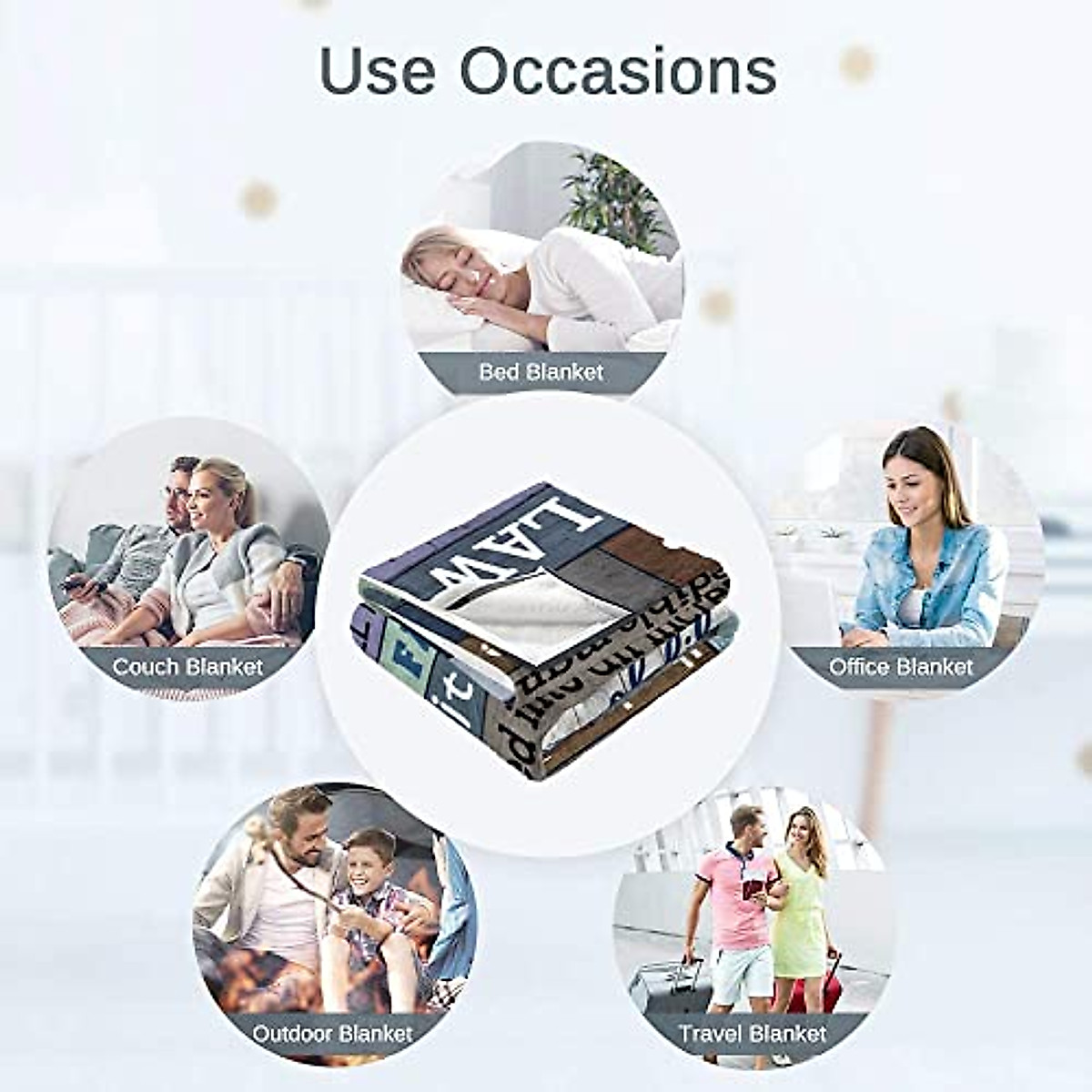 Mosslink Mother in Law Gifts from Daughter in Law, Throw Blanket Gifts for Mother in Law Gift for Birthday Christmas Mother’s Day, Flannel Fleece Soft Warm Cozy Blankets for Bed Sofa 60”x50”