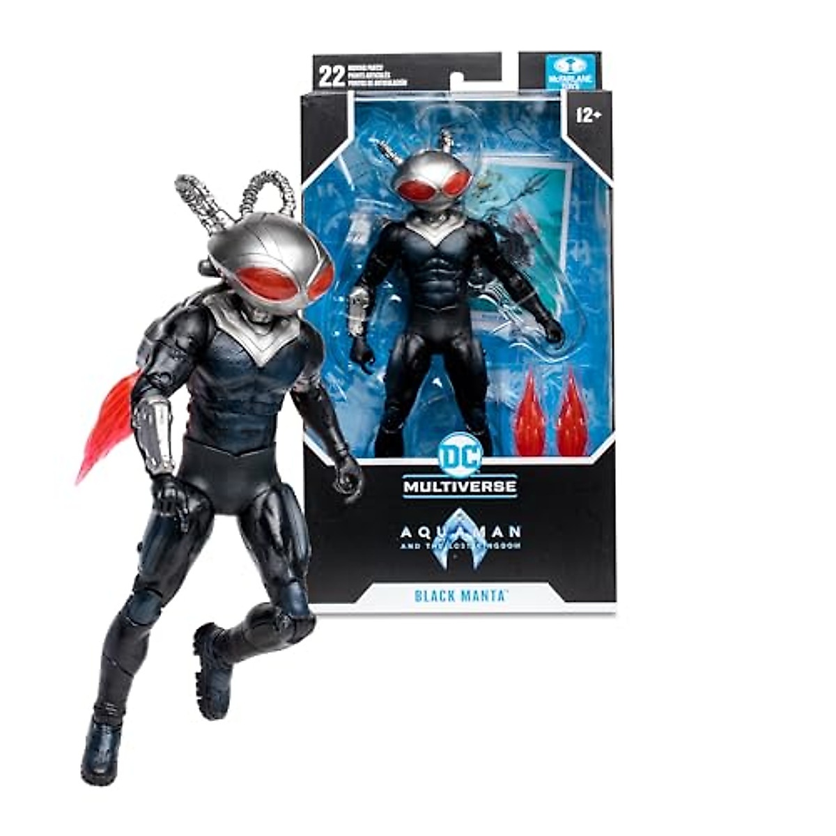 McFarlane Toys - DC Multiverse Black Manta (Aquaman and The Lost Kingdom) 7" Action Figure