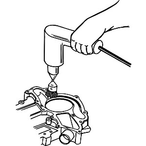 Lisle 14040 1" Wire End Brush