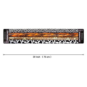 WRAPAHOLIC Wrapping Paper Roll - Animal Prints Design for Birthday, Holiday, Party, Baby Shower Present Packing - 4 Rolls - 30 Inch X 120 Inch Per Roll