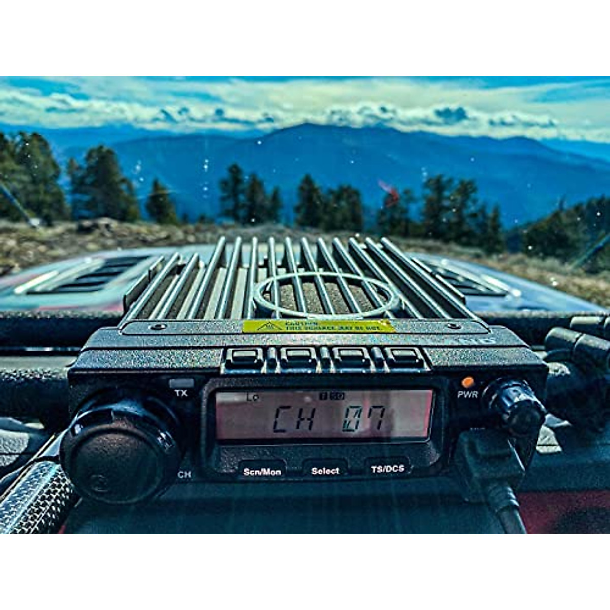 Midland – MXT400 - 40 Watt GMRS MicroMobile Two Way Microphone Radio - Off Roading Outdoor Boat Ranches Tractors Radio - 8 Repeater Channels NOAA Weather Alerts- Compatible GMRS Walkie Talkies