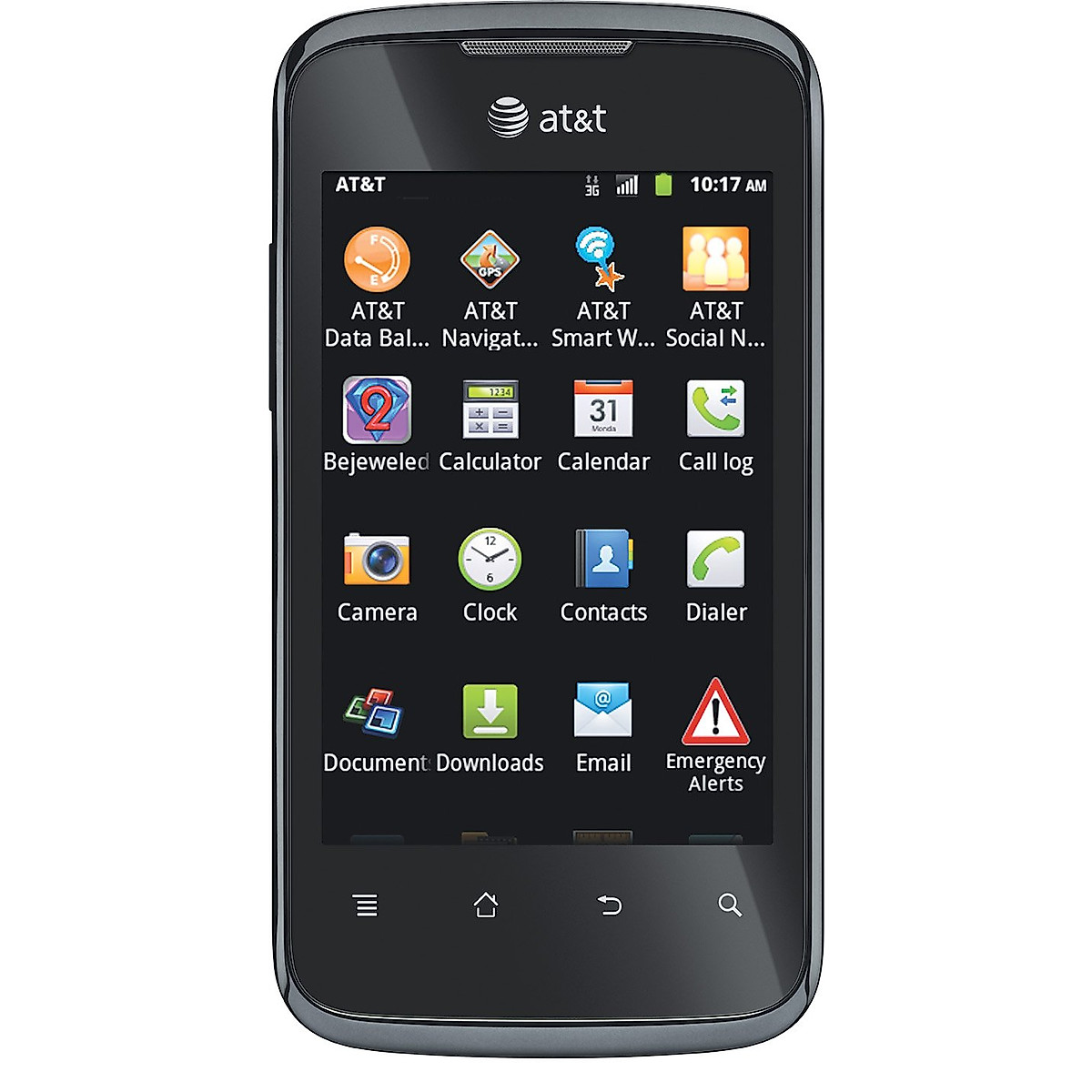 AT&T Fusion 2 ANDROID go Phone