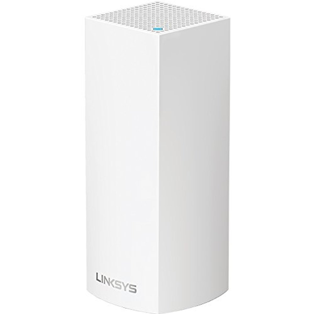 Linksys WHW0301 Velop Intelligent Mesh WiFi System: AC2200 Tri-Band Wi-Fi Router, Wireless Network for Full-Speed Home Coverage (White, 1-Pack)