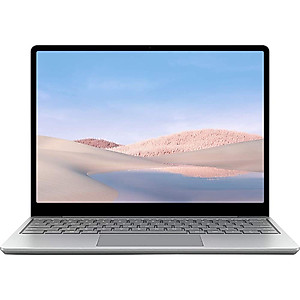 Microsoft THJ-00001 Surface Laptop Go 12.4 inch Intel i5-1035G1 8GB/256GB Touchscreen Platinum Bundle 365 Personal 1 Year Subscription for 1 User