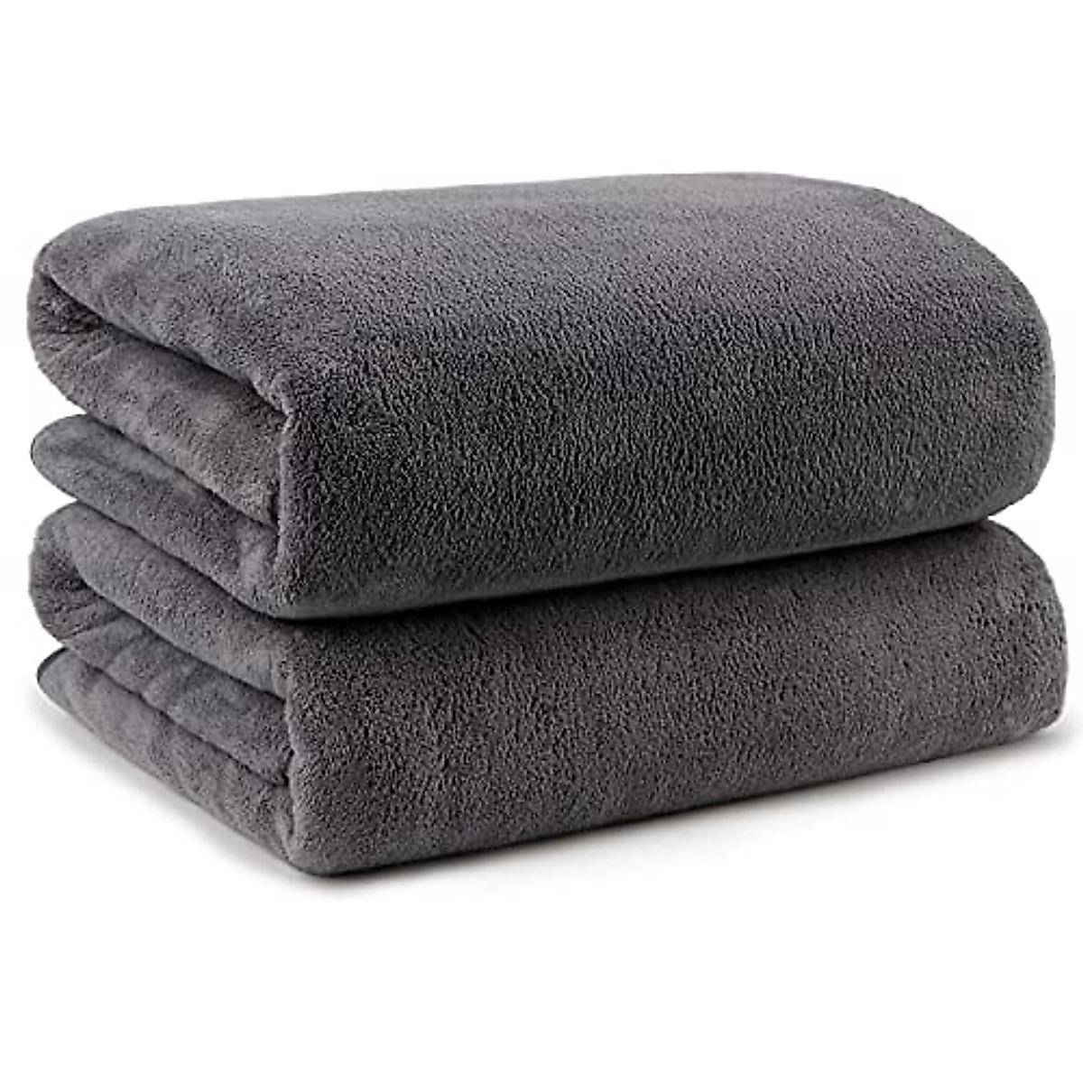 Orighty Bath Towel Set Pack of 2(27’’ x 54’’) - Soft Feel Bath Towel Sets, Highly Absorbent Microfiber Towels for Body, Quick Drying, Microfiber Bath Towels for Sport, Yoga, SPA, Fitness - Grey