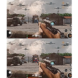 Aim Pro Kit - Precision Rings Aim Assist Ring - Aim Sight Assist Decals Monitor Decal for FPS Video Games for PC, Switch, Xbox & Playstation [Japanese Design]