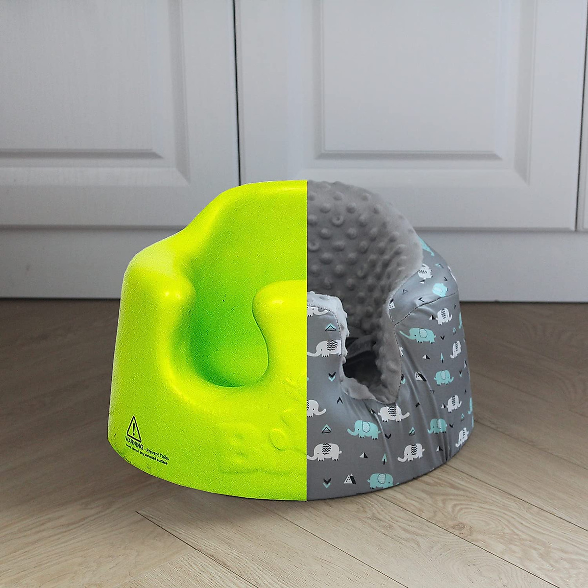 Bumbo Seat Cover Compatible with Bumbo Seat The Elephant Cover only Compatible with Bumbo Seat (Only Cover) (ElephantElephant)