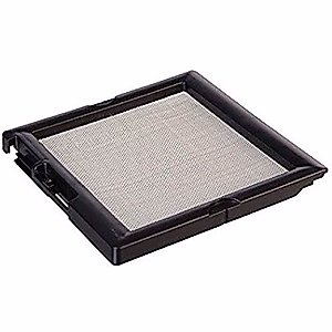 Exo Terra Terrarium  Screen  Cover, Reptile Terrarium Replacement Part, PT2615 Black 12" x 12"