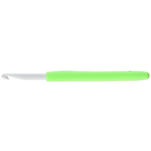 Clover 1053/K Amour Crochet Hook, Size K/6.5mm , Green