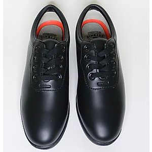 DINKLES Women's Glide Marching Band Shoes (Wide Width) (8.5, Black)