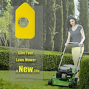 4PCS 698369 Lawn Mower Air Filter Compatible with B S 4216 5086K 5088 5088H 5099 698369 MTD 490-200-0011 Craftsman SPA8S1062853001