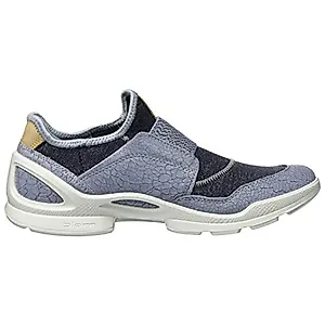 ECCO - Women’s BIOM Street Strap Walking Sneaker, Dusty Blue/Marine, 9-9.5 Medium US