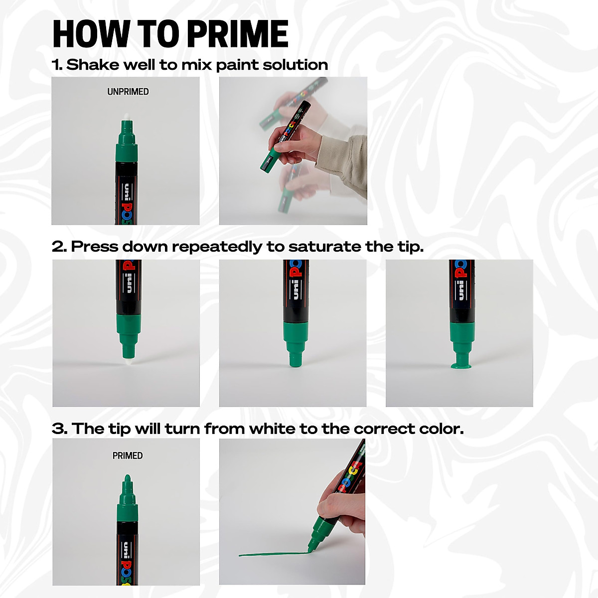 posca Acrylic Paint Marker, Fine, Black