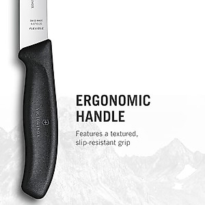 Victorinox Swiss Classic 8-Inch Fillet Knife, with Straight Flexible Blade, Multicolor