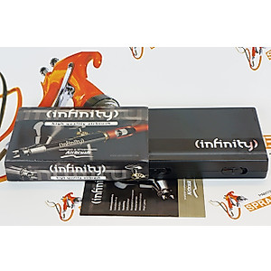 Harder & Steenbeck Infinity CR Plus 2in1 Airbrush 0.15 + 0.2mm Nozzle Sets. Special by SprayGunner
