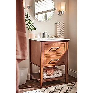 MOEN Genta 8 in. Widespread 2-Handle Bathroom Faucet in Chrome