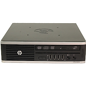 HP Elite 8300 Ultra Slim High Performance Business Desktop Computer, Intel Quad Core i7-3770s 3.1Ghz CPU, 8GB DDR3 RAM, 240GB SSD, DVD, VGA USB 3.0, Windows 10 Professional (Renewed)