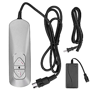 Hztyyier Electric Recliner Controller, UP/Down 5 Pin Roll Line Remote Hand Control for Electric Power Recliners, Lift Chair Sofa(US Plug)