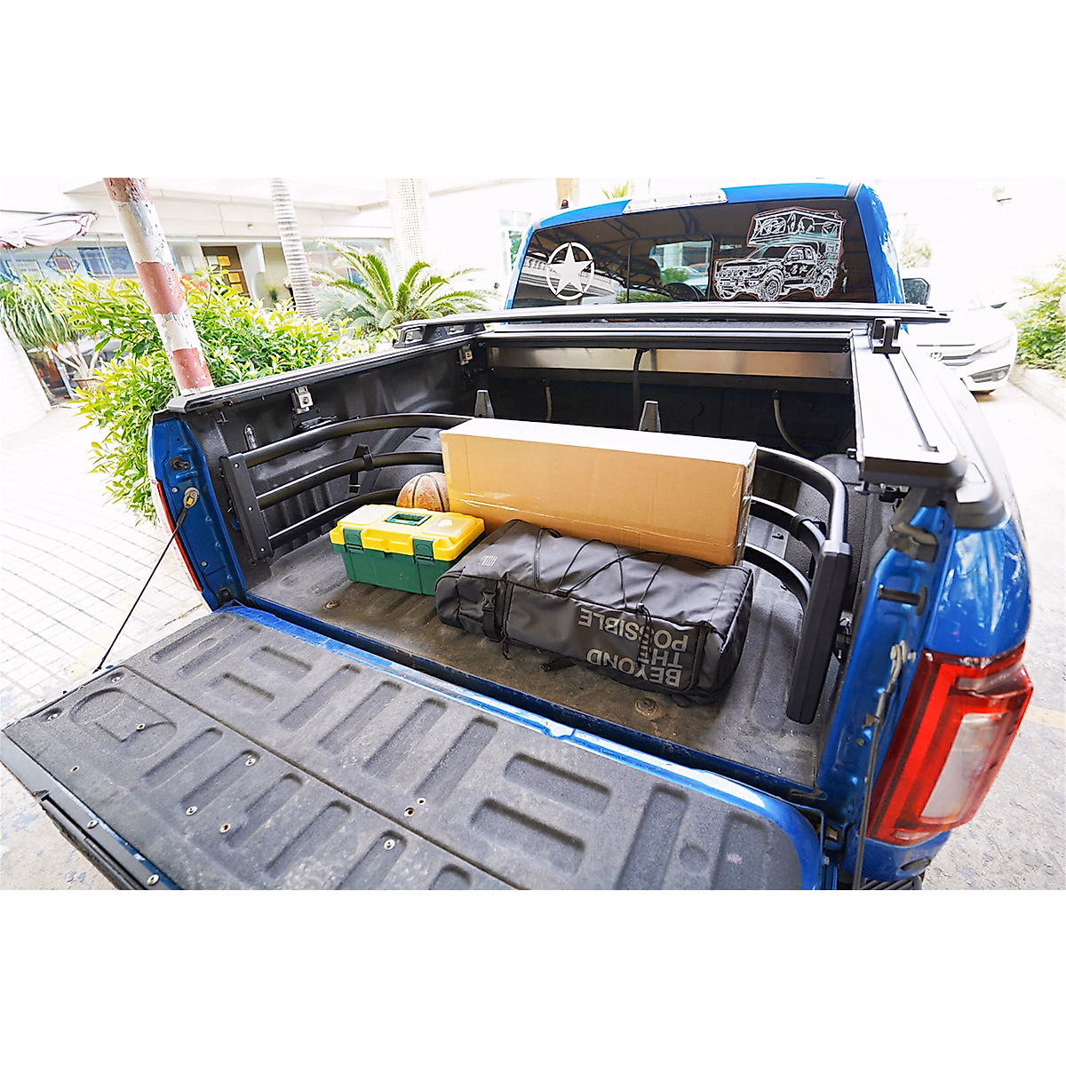 ADI OFF ROAD Truck Bed Extender for Ram, Ford, Silverado, Sierra, Tundra, Titan Pickup Truck Universal Tailgate Extension