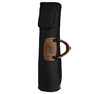 Xavnia Soft Clarinet Case Soprano sax Saxophone EWI Electronic Torch Gig Bag 1200D 15mm Padded with Leather Carry Handle