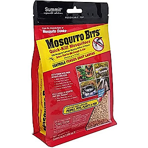 Summit 116-12 Quick Kill Mosquito Bits, 8-Ounce (3 Bottles)