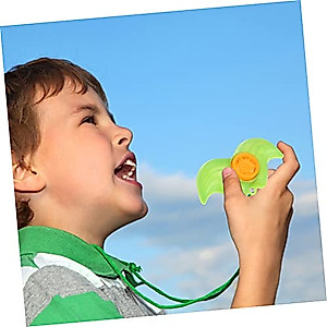 LABRIMP 50pcs Stocking Shape Stuffers Beard Lip Favors Kids Educational Maker Color Bulk Party Toy Cartoon Whistles Mustache Noise Shaped Plastic Favorsrandom Christmas Goodie Whistle